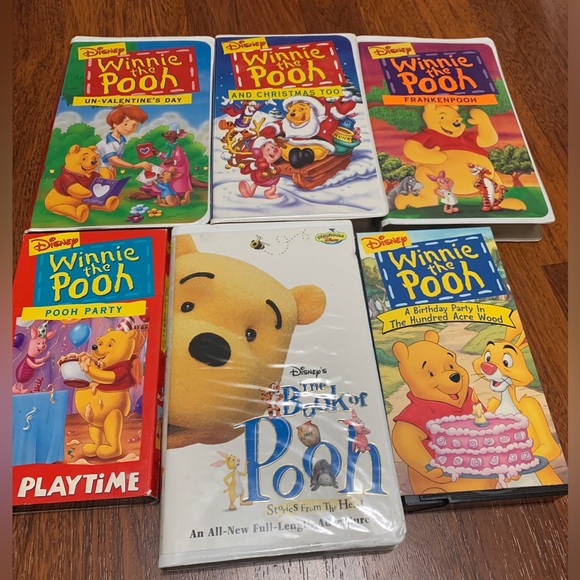 Disney | Other | Winnie The Pooh Vhs Movies Tapes | Poshmark